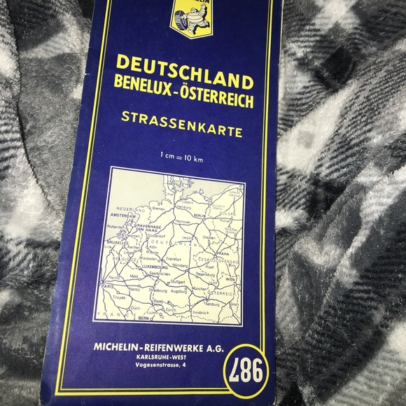 Michelin | Media | 963 Michelin Road Map Of Germany Dont Tell The ...